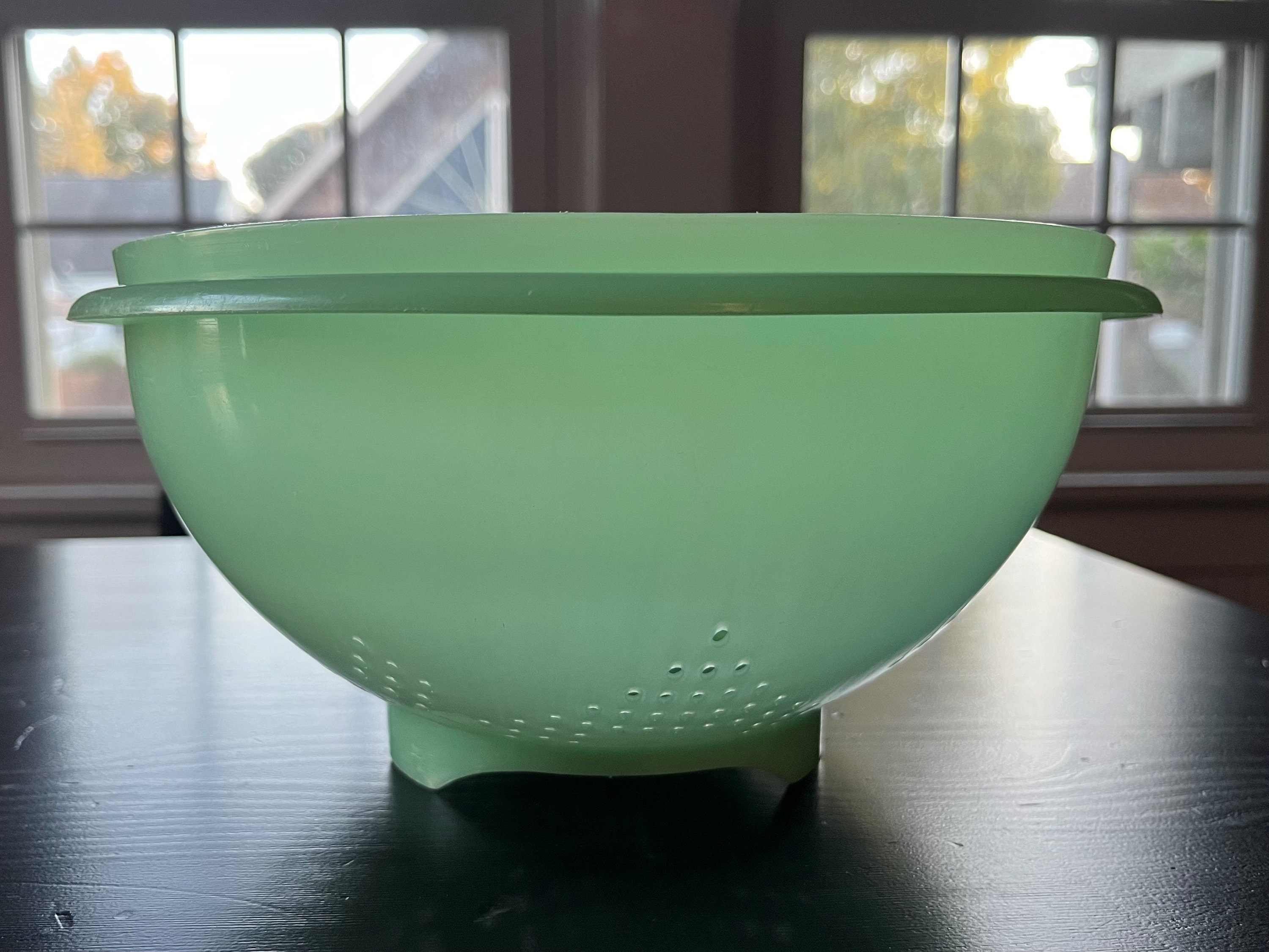 Tupperware Jadeite Green Strainer Colander 339-3 W/out Lid - Etsy
