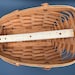 Longaberger Angled Fruit & Vegetable Basket With Wooden Swing Handles ...