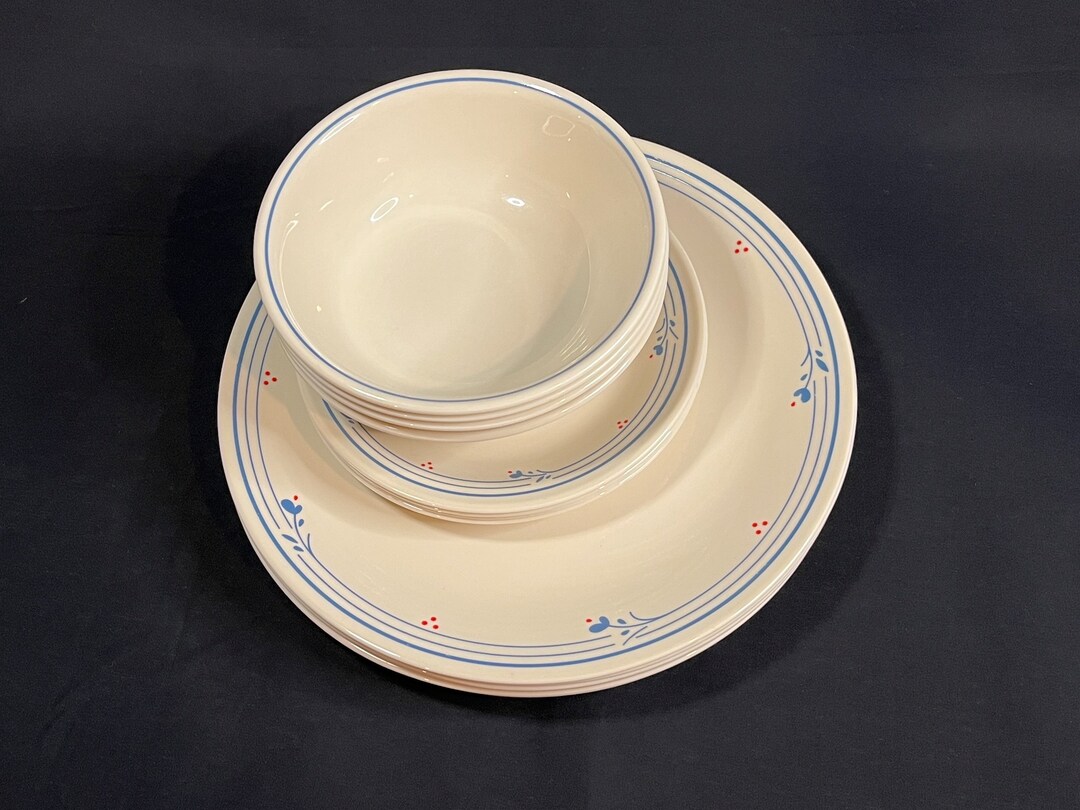 Corelle Country Violets Dishes - 14 Pieces - Etsy