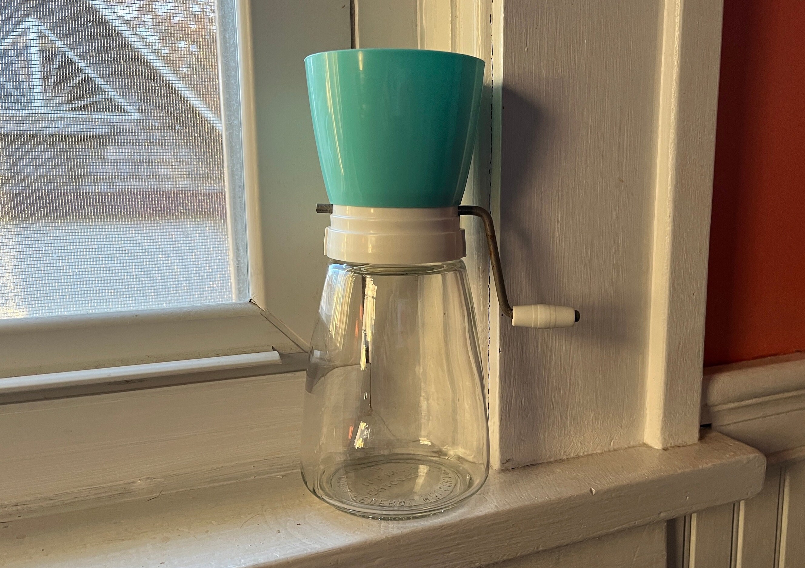 Federal Housewares Teal Nut Grinder / Chopper - Etsy