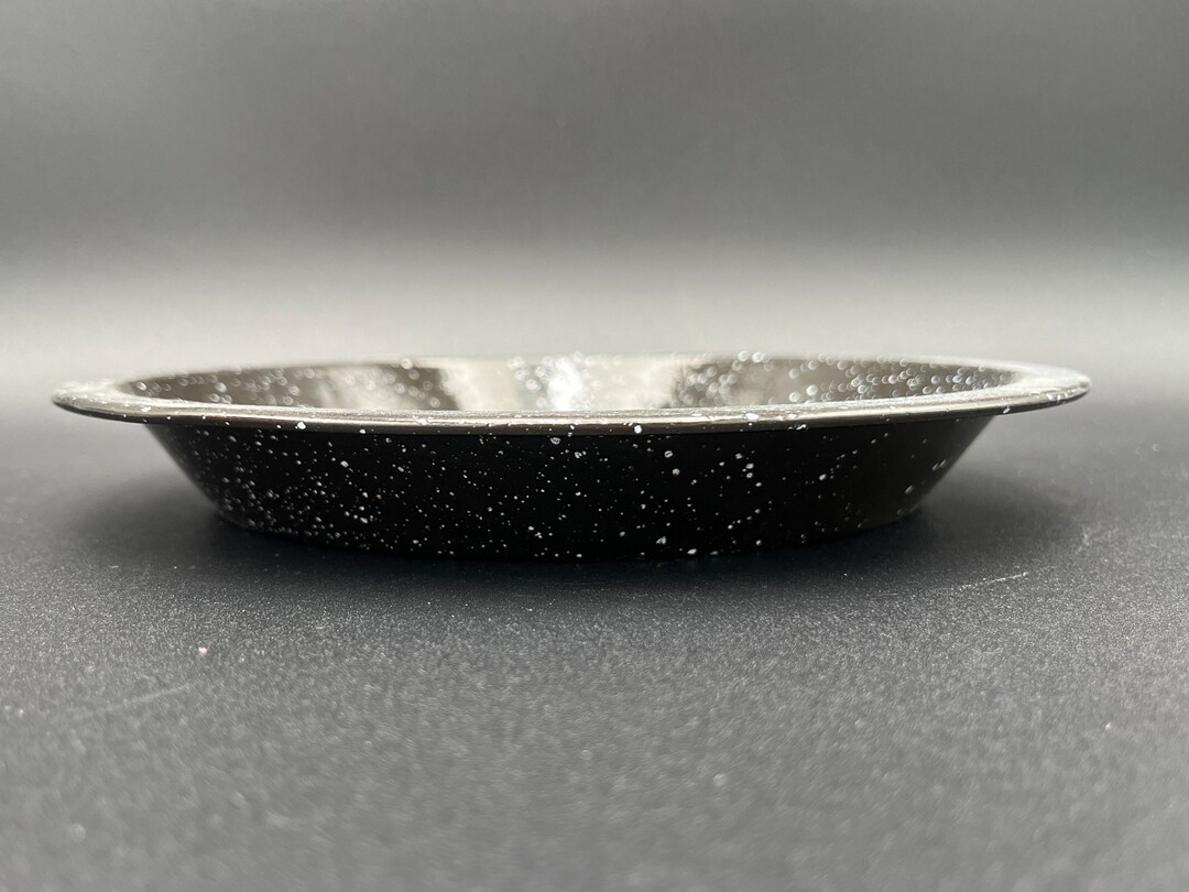 Speckled Enamelware Metal Pie Plate - Etsy