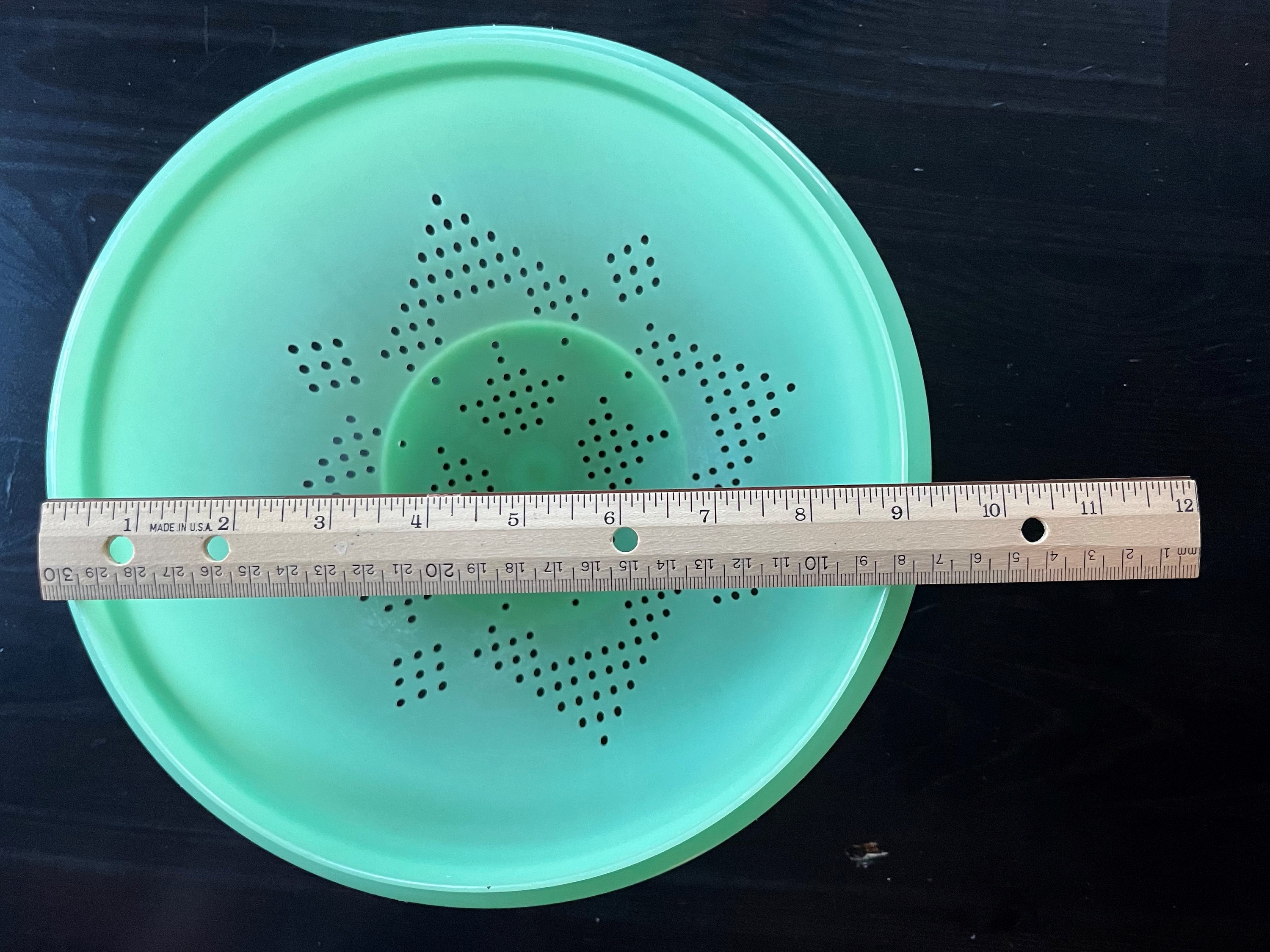 Tupperware Jadeite Green Strainer Colander 339-3 W/out Lid - Etsy
