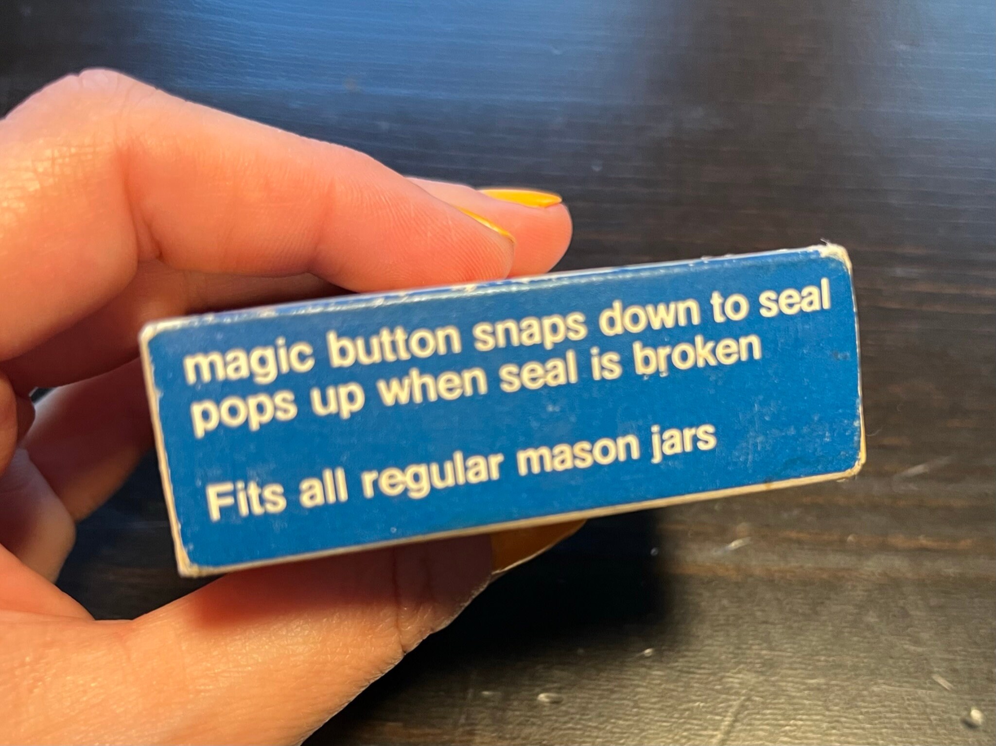 Magic Button 12 Regular Mason Lids for Canning, New Old Stock - Etsy