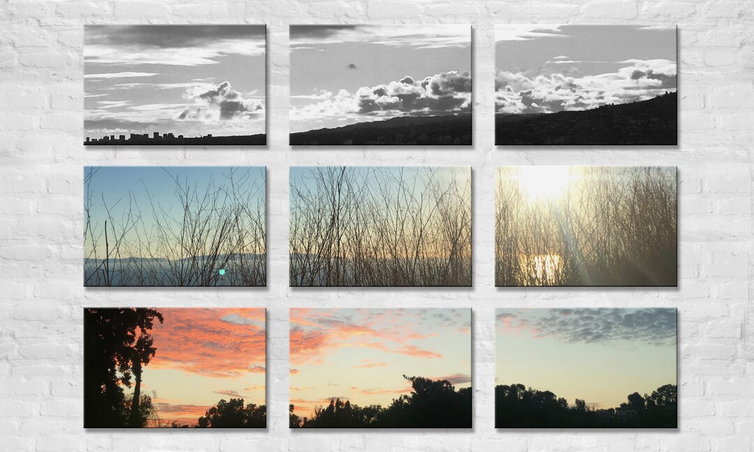 Triptychon Leinwand (0018 0020 0022) - Etsy.de