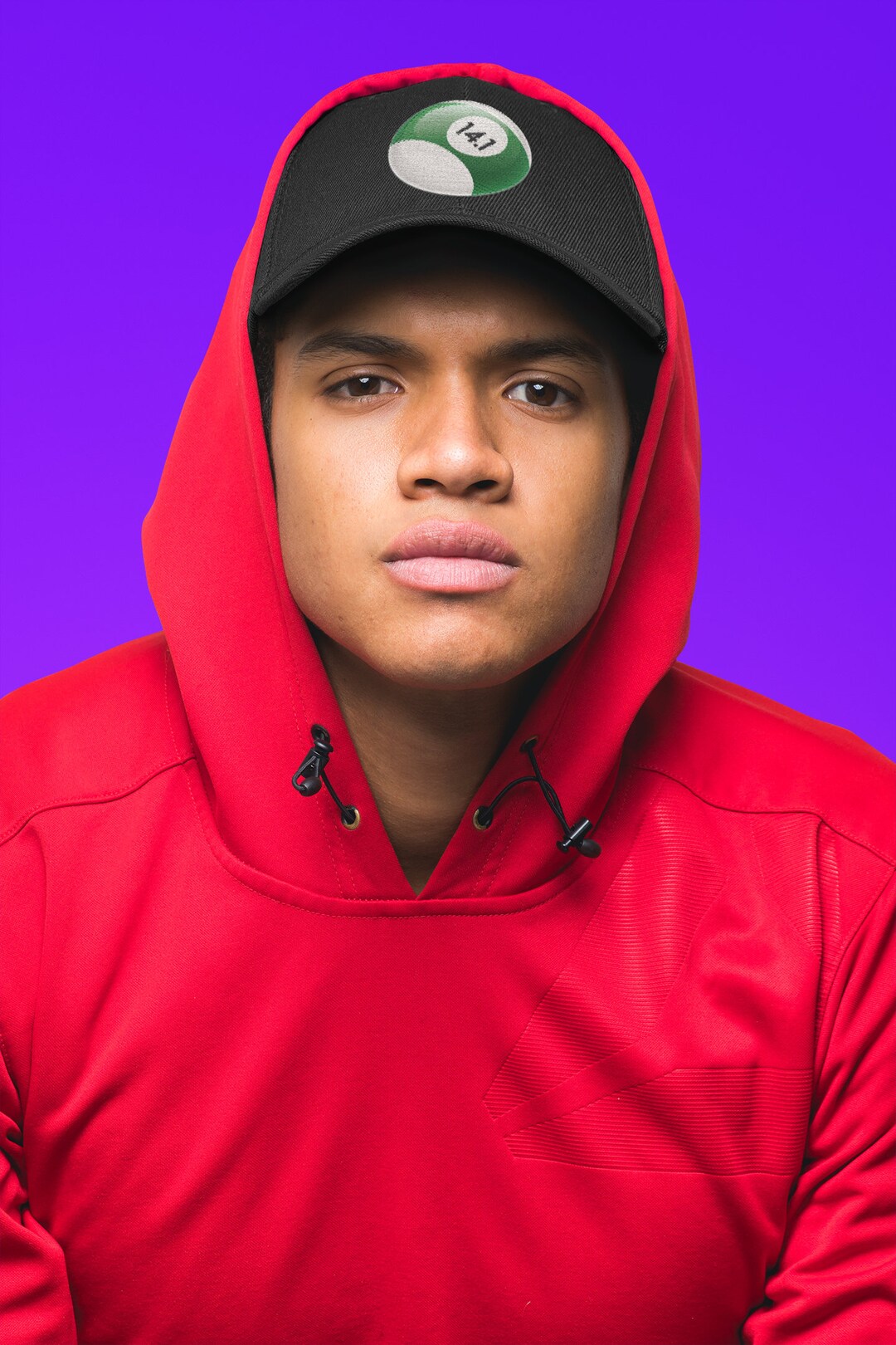 Straight Pool Hat With Leather Patch, 14.1 Pool Billiard Hat ...