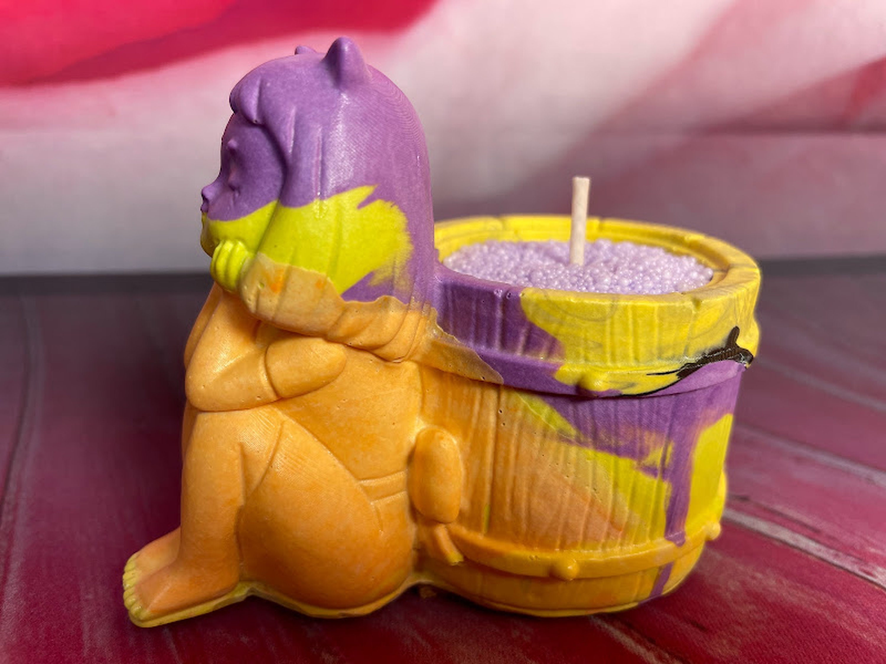 Girl With Basket, Flower Pot, Ashtray, Pen Holder, Candle Holder ...