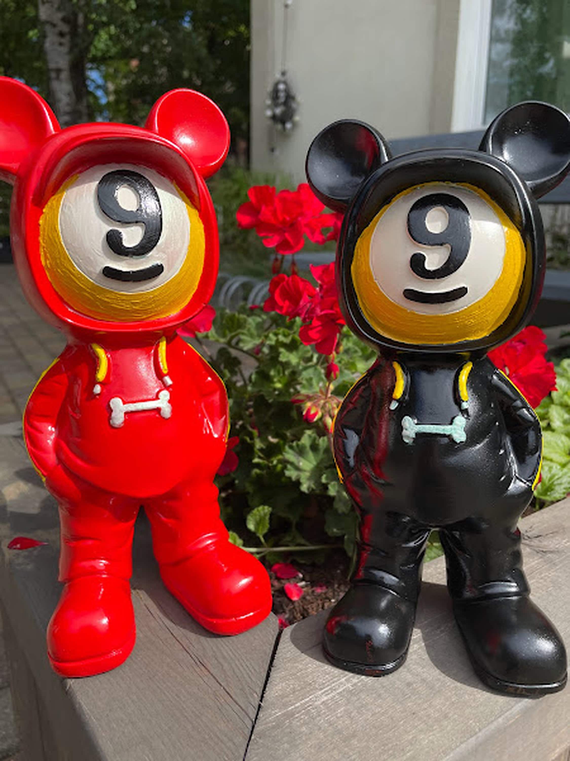 Billiard Doll Pool9 Man Statue Jewelry Billiard Hall - Etsy