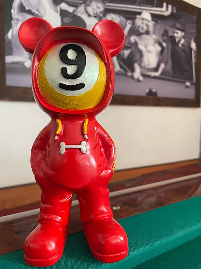 Billiard Doll, Pool9 Man, Statue Jewelry Billiard Hall Decorative ...