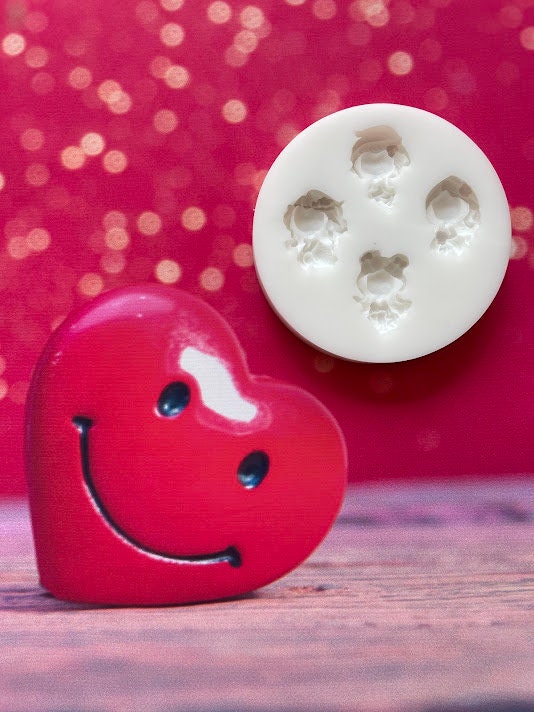 Princess Girl Doll Silicone Mold, Miniature Flatback Jewelry Magnet ...