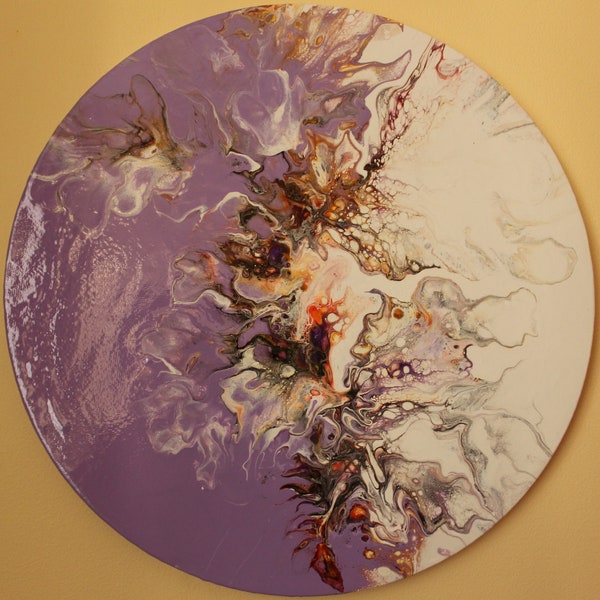 Round Canvas Art - Etsy Australia