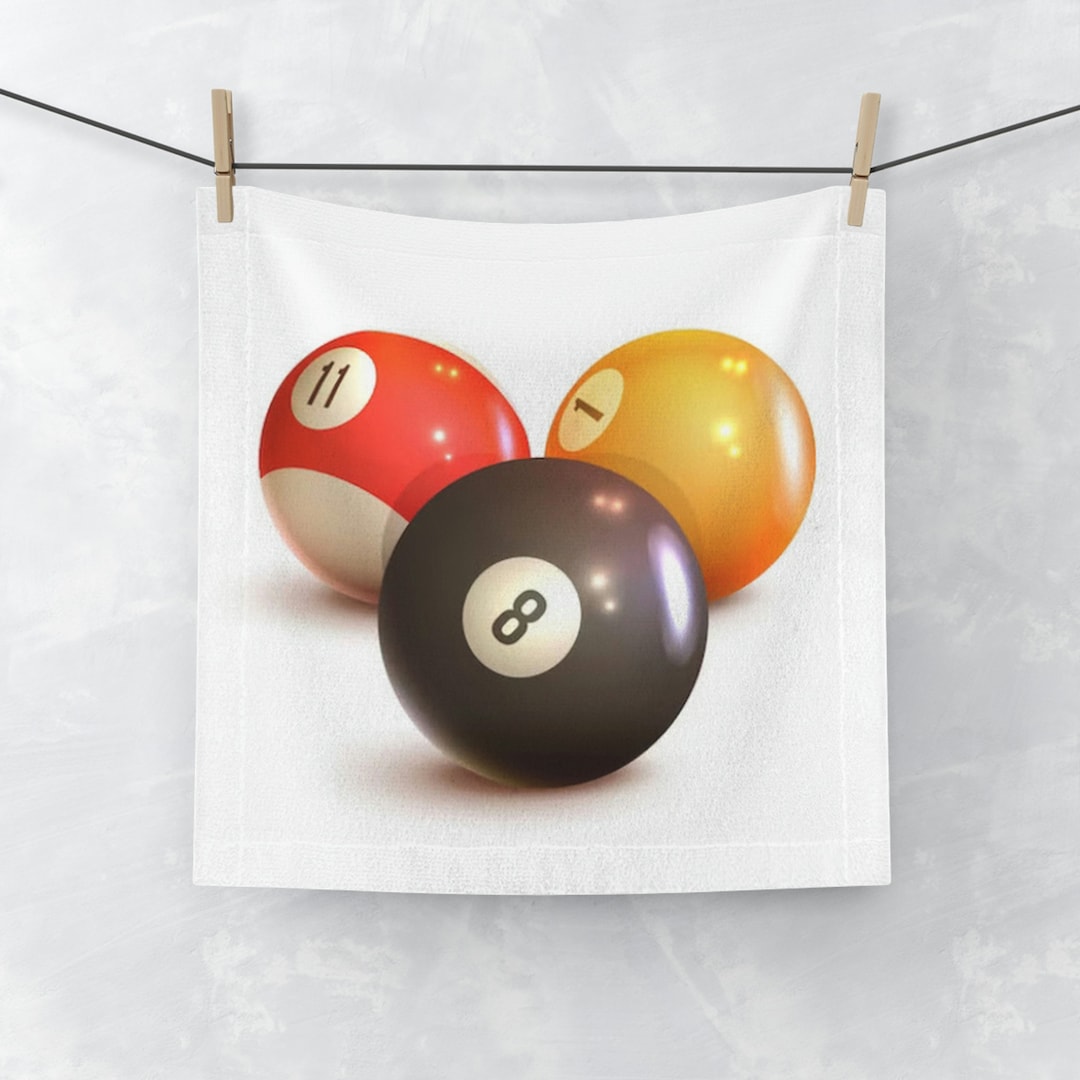 Billiard Towel, Pool Game Towel, Billiard Accessories, Face and Hand ...