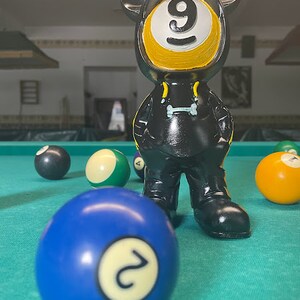 Billiard Doll, Pool9 Man, Statue Jewelry Billiard Hall Decorative ...