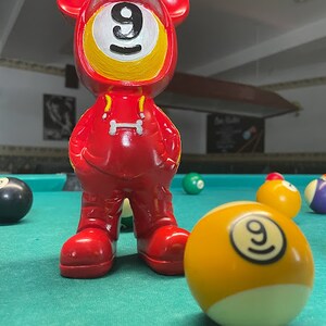 Billiard Doll, Pool9 Man, Statue Jewelry Billiard Hall Decorative ...