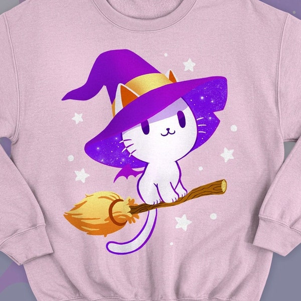 Pink Witch Sweater - Etsy