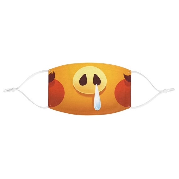 Daisy Mae Fabric Face Mask Animal crossing mouth cover | Etsy