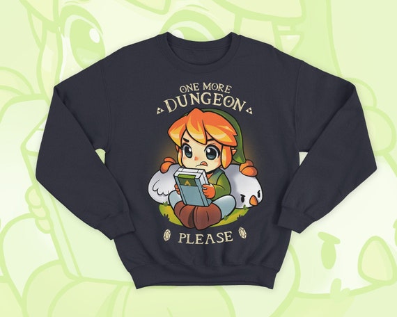 Chibi Link Sweater and Hoodie One More Dungeon Winter - Etsy