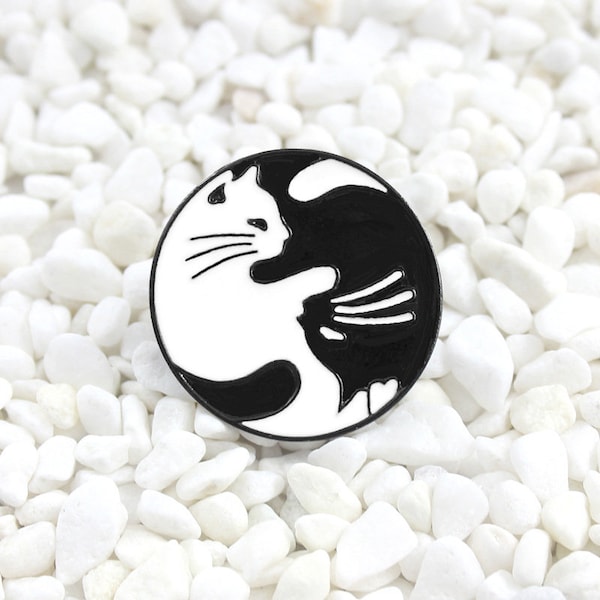 Yin Yang Buttons - Etsy