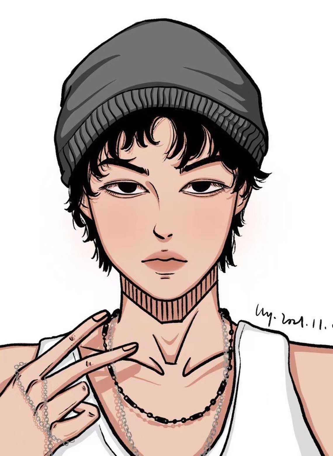 Custom Profile Picture/korean Style/avatar/digital - Etsy