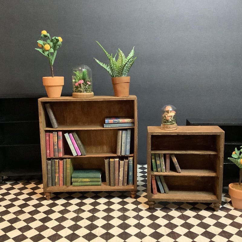 Rustic Bookcase - Etsy