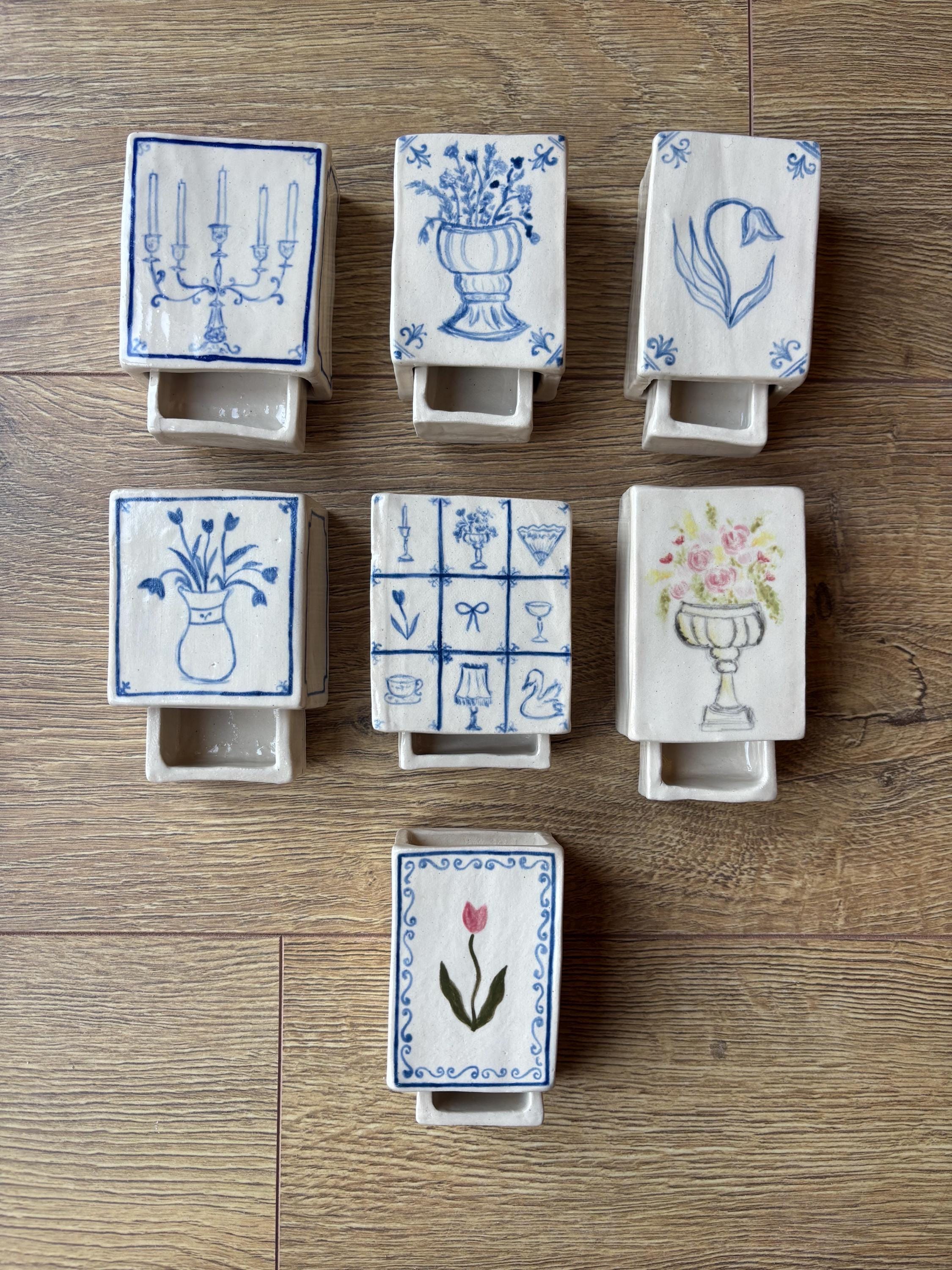 Custom Ceramic Matchbox - Etsy