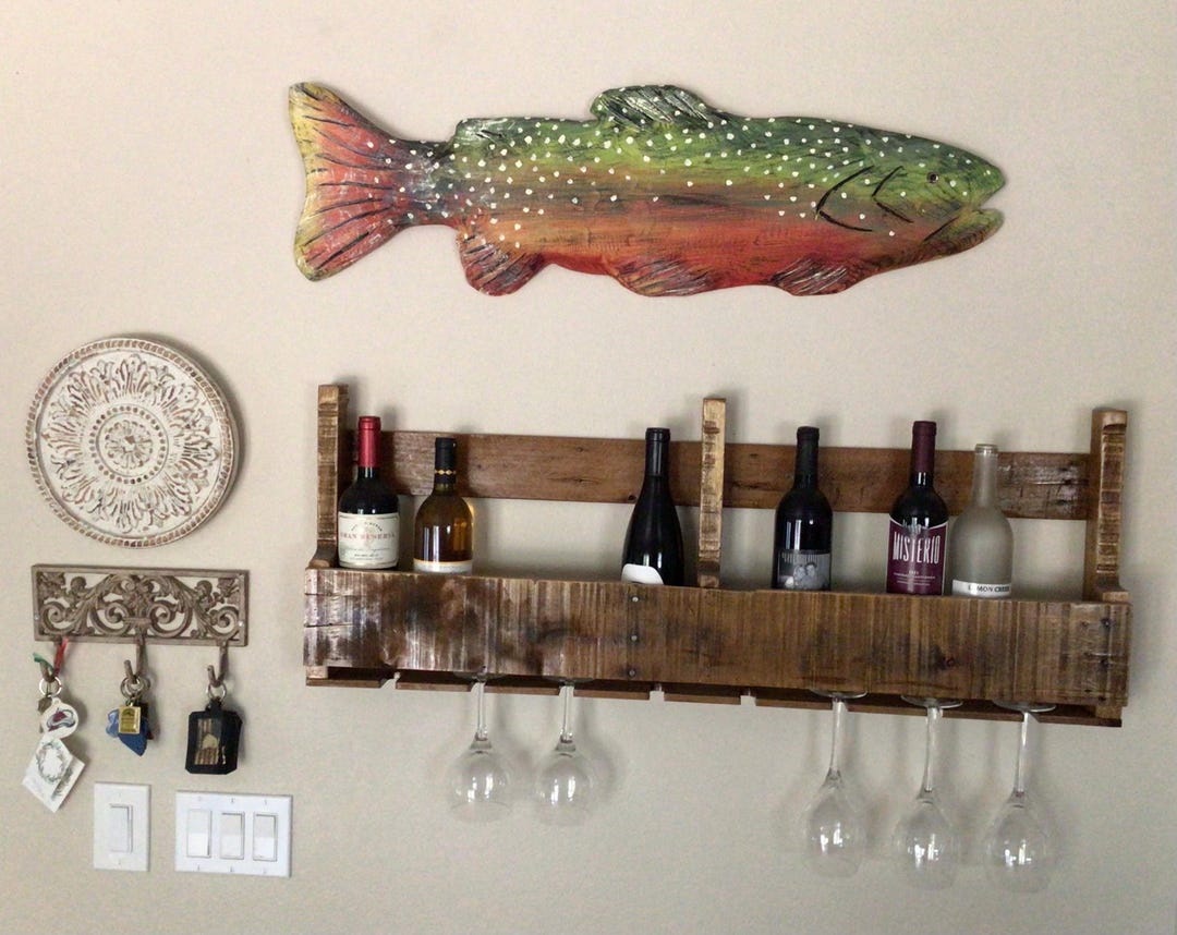 Wall Mount Trout - Etsy