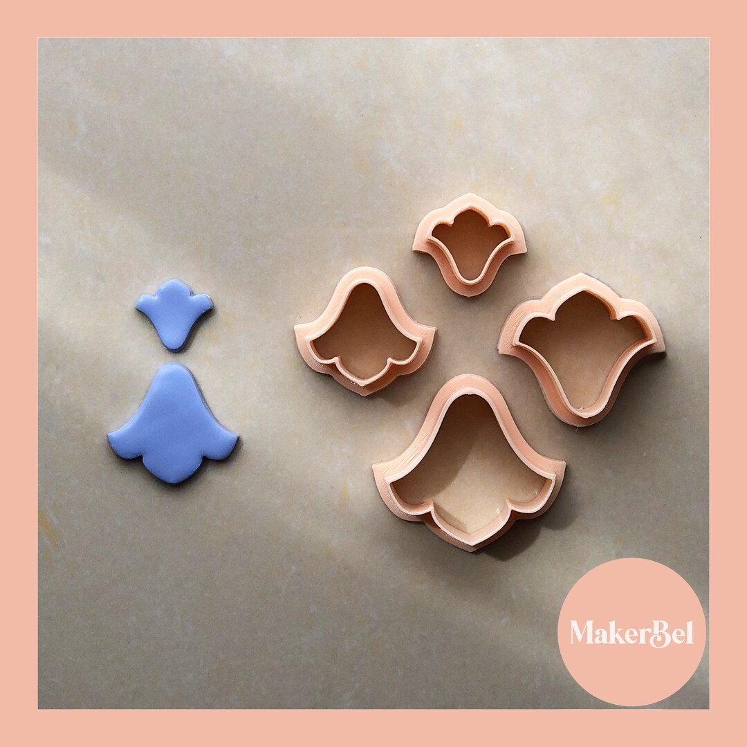 Bluebell Flower Polymer Clay Cutter - Etsy