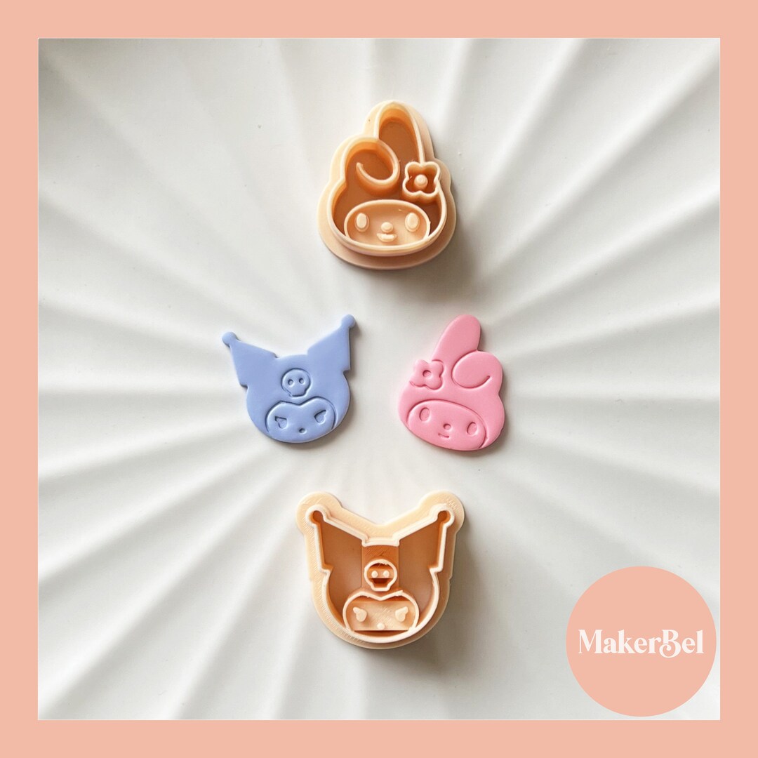 Sanrio KUROMI Polymer Clay Cutter - Etsy