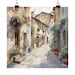 Florence Italy Art Print, Italian Streetscape Watercolor Painting ...