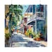 Key West Art Streetscape Painting, Florida Keys Wall Art, Florida Art ...