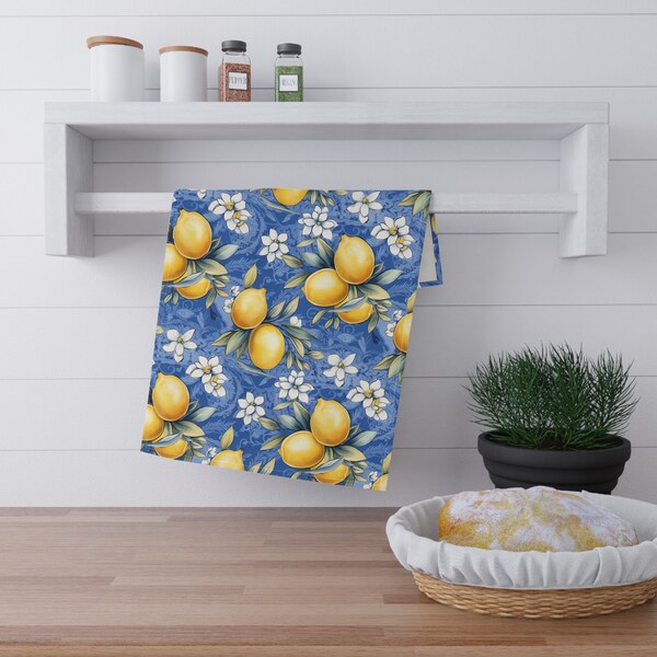 Kitchen Towel Lemon - Etsy