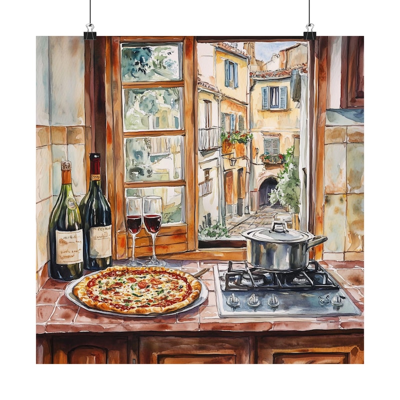Italian Kitchen Art - Etsy