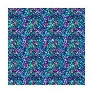 Iridescent Mermaid Scales Tablecloth, Mermaid Tablecloth, Mermaid ...