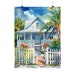 Key West Cottage Art Print, Florida Keys Watercolor Painting, Tropical ...