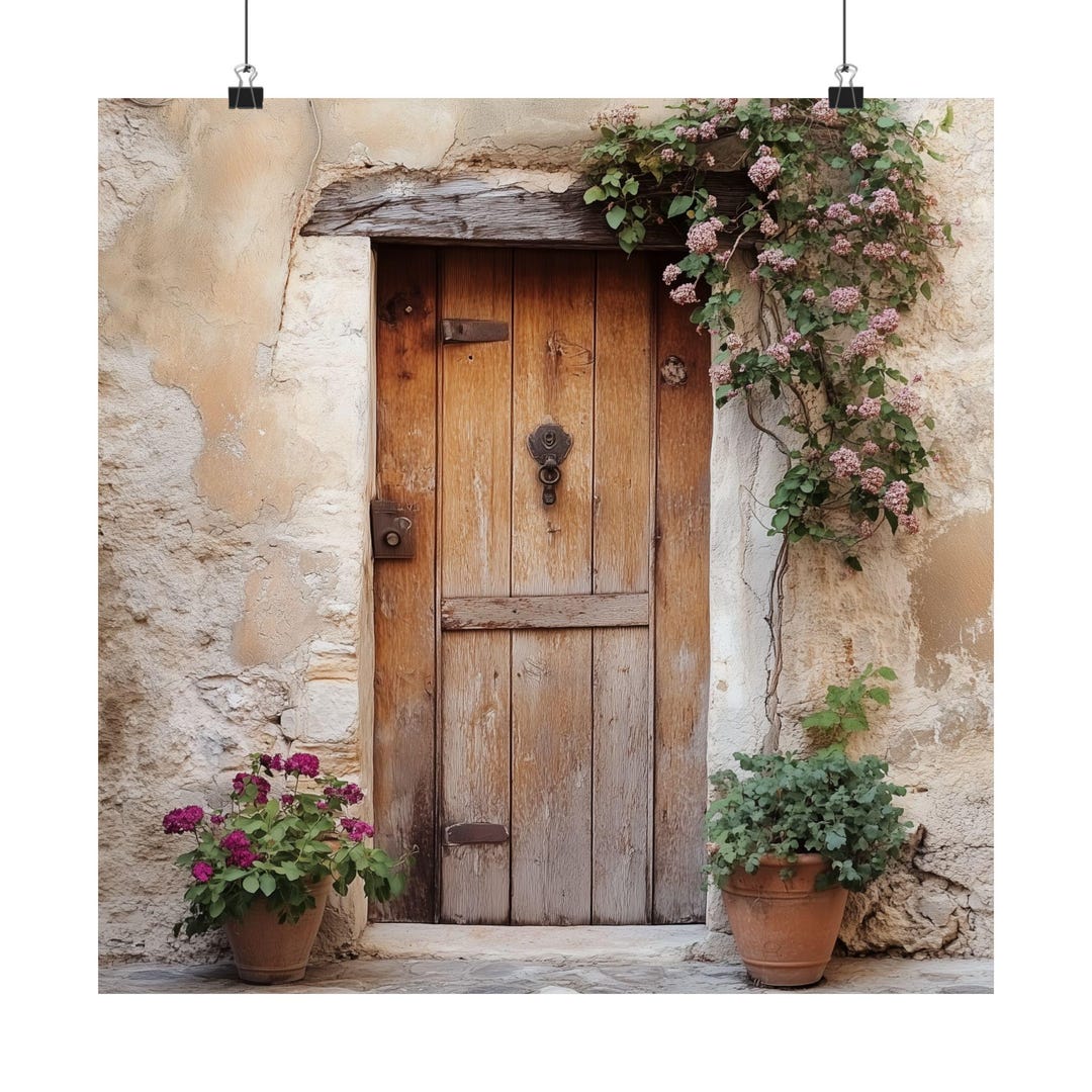 Rustic Spanish Door, Andalusia Wall Art, Spain Travel Gift, Vintage ...