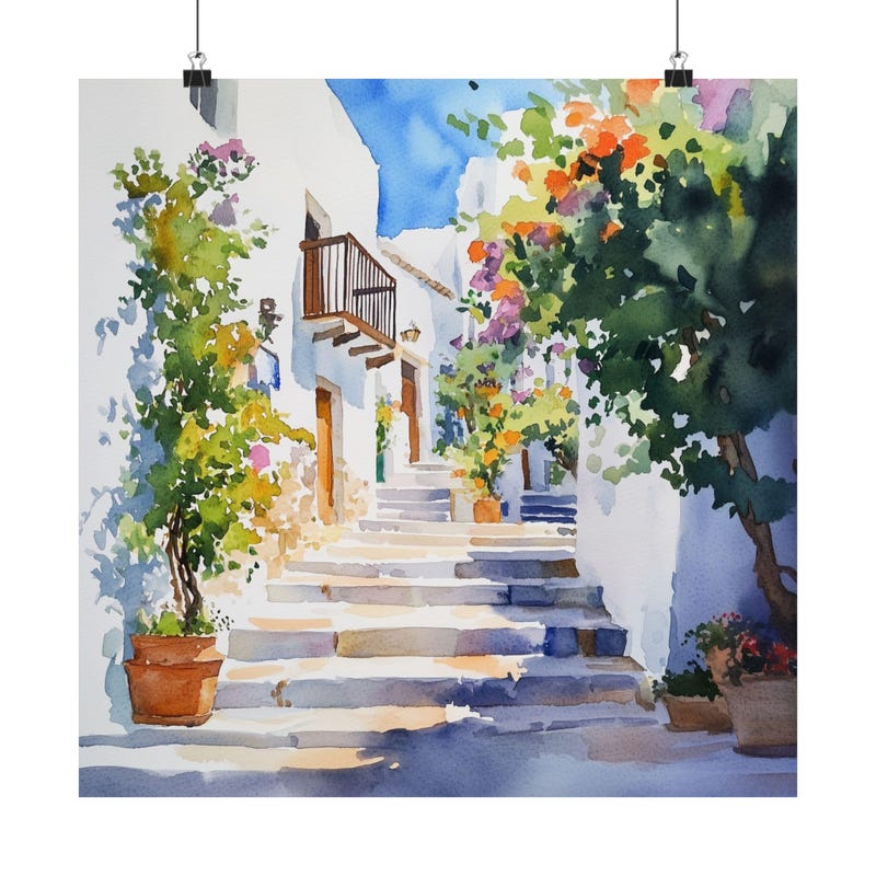 Ibiza Artwork Painting - Etsy