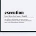 Execution Definition, Modern Office Decor, Office Wall Art, Home Office ...