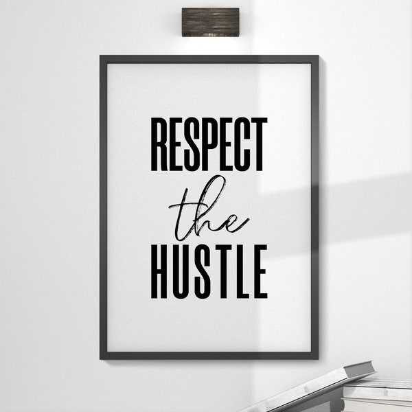 Respect the Hustle - Etsy