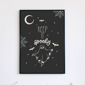 Spooky Prints, Keep It Spooky, Halloween Printables, Spooky Season ...