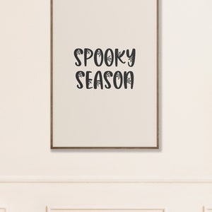 Halloween Printables, Spooky Season Decor, Modern Halloween Decor ...