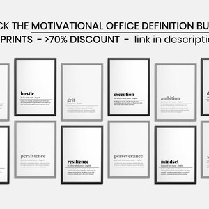 Persistence Definition Printable Wall Art Persistence | Etsy