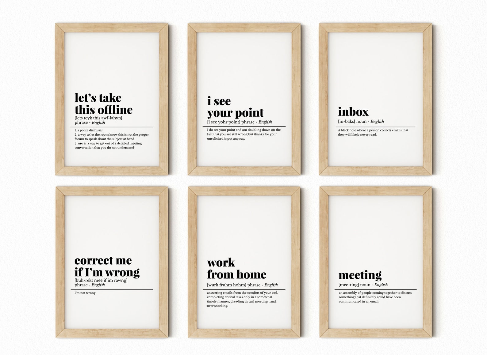 Office Wall Art Set 40 Printables Home Office Decor Work - Etsy