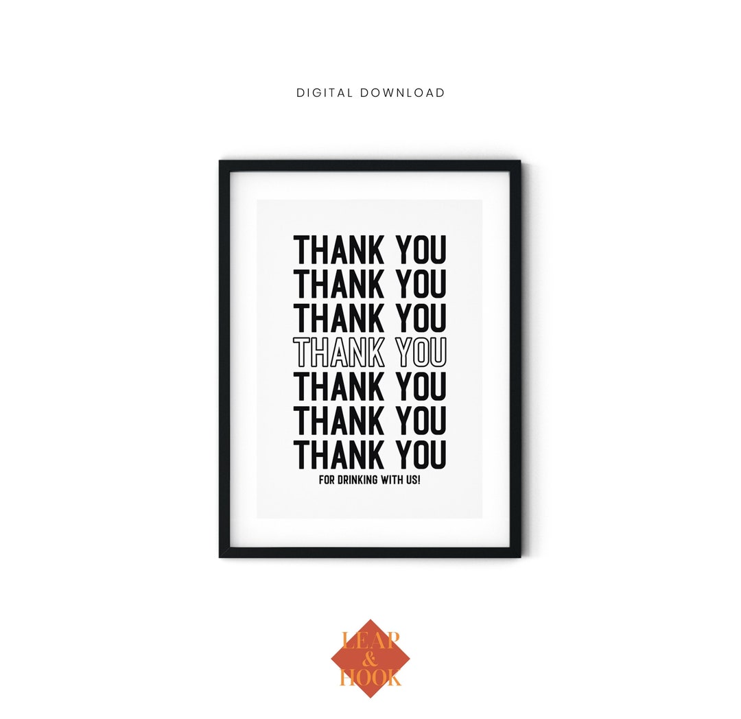 Funny Bar Sign, Drink Sign, Funny Bar Cart Decor, Alcohol Prints ...