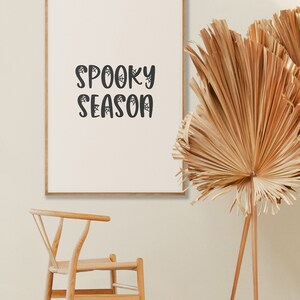 Halloween Printables, Spooky Season Decor, Modern Halloween Decor ...
