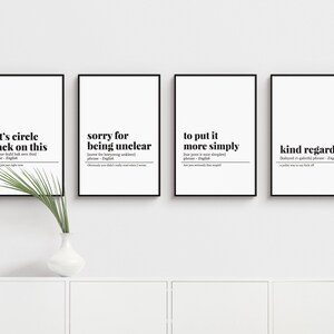 Funny Office Decor, 10 Printables, Gallery Wall Set, Office Wall Art ...