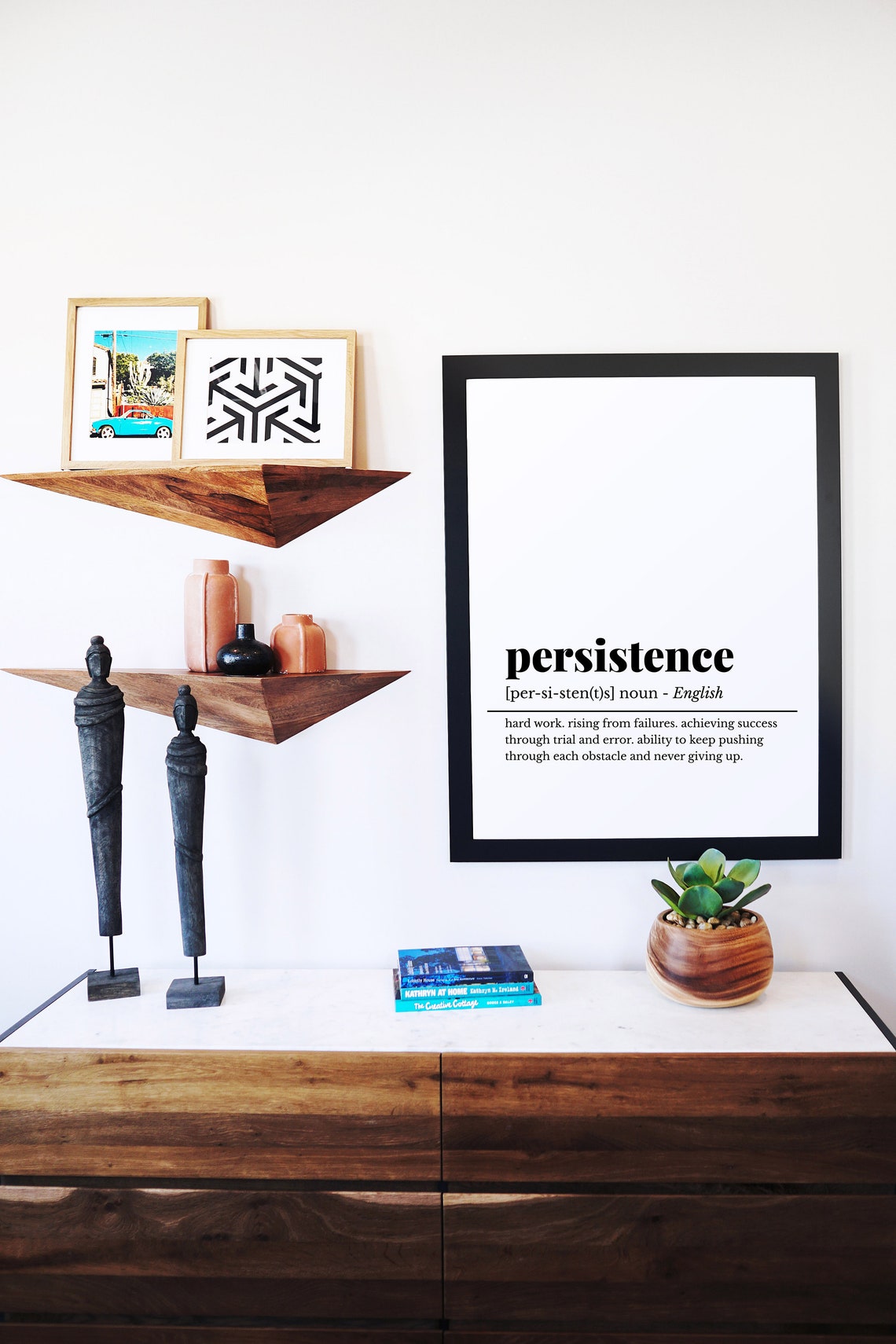 Persistence Definition Printable Wall Art Persistence | Etsy