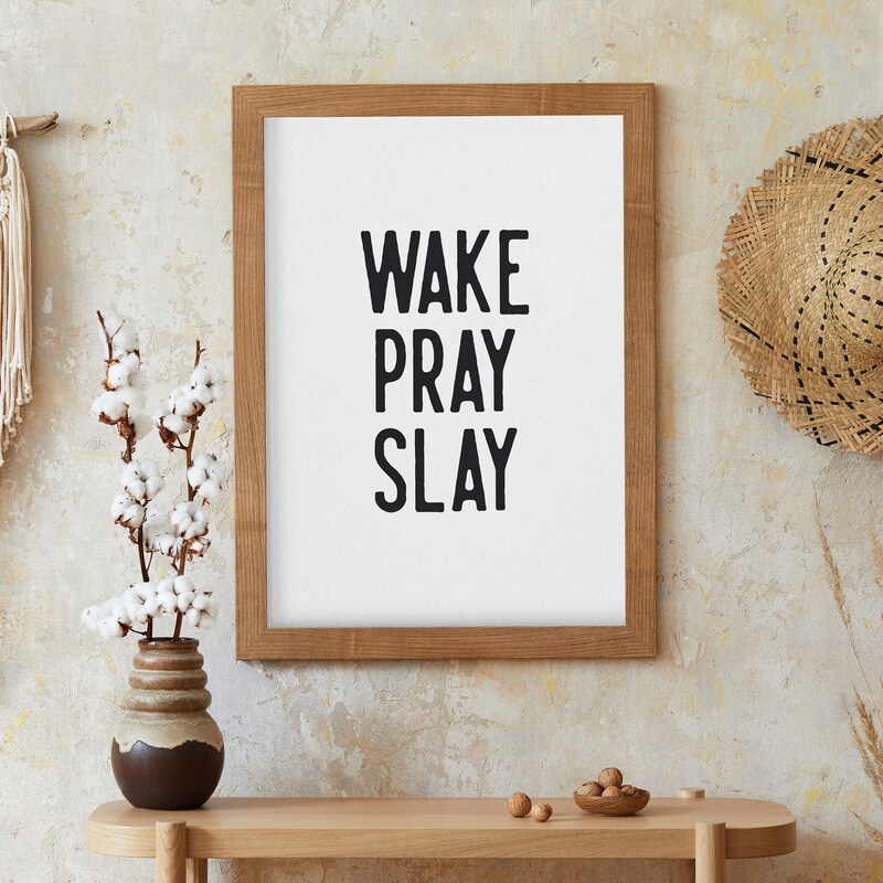 Wake Pray Slay - Etsy