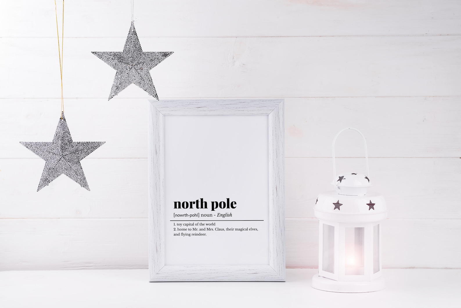 North Pole Definition Printable North Pole Poster North Pole - Etsy
