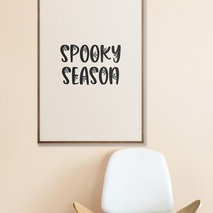 Halloween Printables, Spooky Season Decor, Modern Halloween Decor ...