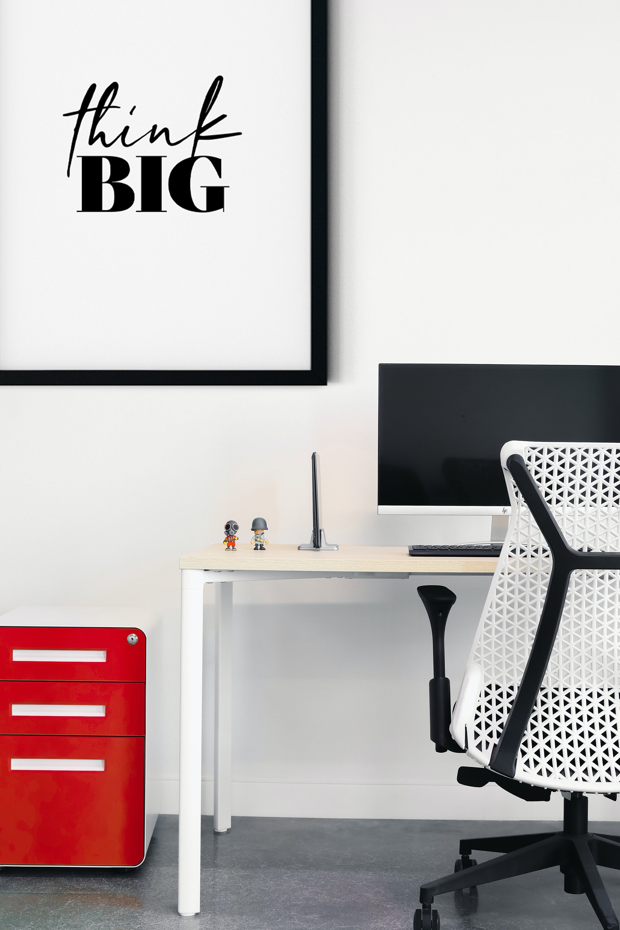 Think Big Print Think Wall Art Think Big Poster - Etsy