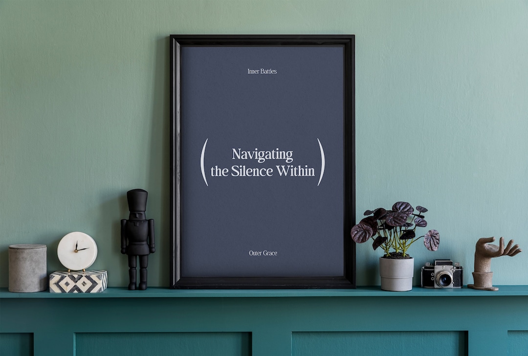 Daily Affirmation Wall Art, Positive Affirmation, Mental Health Art ...